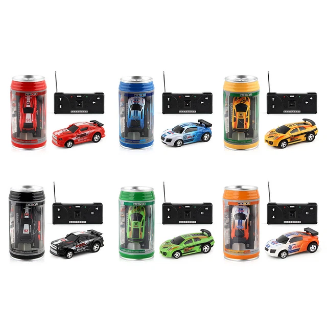 COKE CAN MICRO Racing Car LED Lights RC Racing Drift Car Car Model for ...