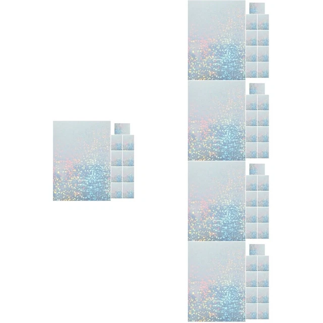 50 SHEETS SHINY Printable Sheet Glitter Printable Paper for Printer ...
