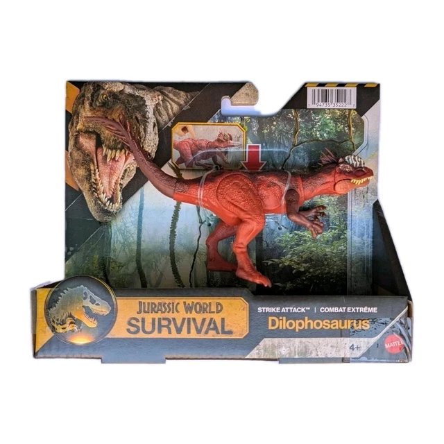 MATTEL JURASSIC WORLD Dilophosaurus Savage Strike Actionfigur EUR 40,18 ...