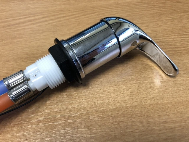 CAMPING-CAR REICH KAMA Chrome Simple Mixer Douche Robinet 33MM Trou EUR ...