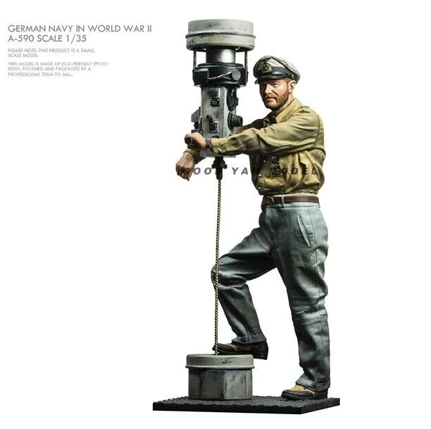 WORLD WAR 11 German Navy Submarine Watcher 1/35 Resin soldier model ...