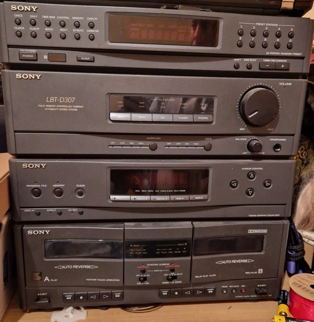 SONY LBT-D307 STEREO Verstärker +Tuner Equalizer MIDI System EUR 79,00 ...