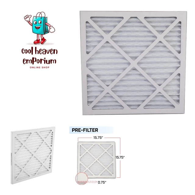 10-PACK PRE-FILTER REPLACEMENTS for HEPA 500 Air Scrubber, Enhanced ...