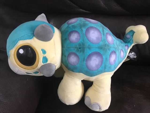 13” JURASSIC WORLD With SOUND Ankylosaurus Bumpy Soft Toy Mattel Dino ...