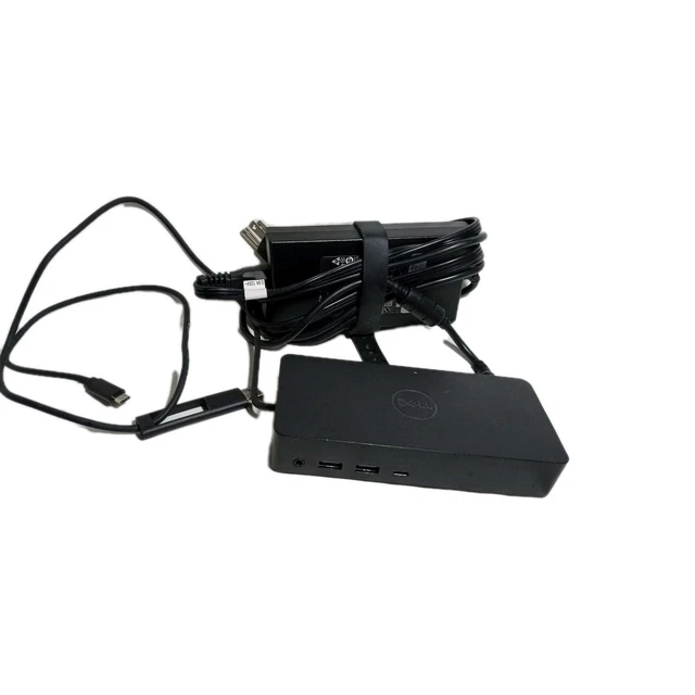 DELL D6000 UNIVERSAL Docking Station 4K Triple Display w/ 130W AC ...