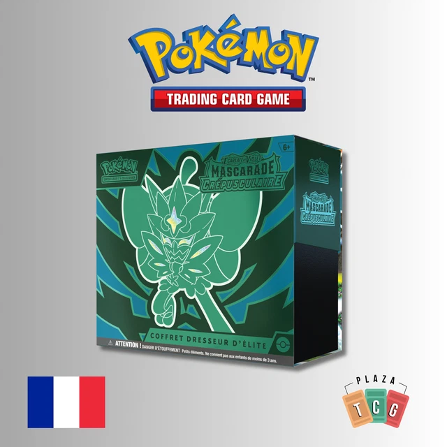 POKÉMON : ETB EV06 l COFFRET DRESSEUR D'ÉLITE MASCARADE CRÉPUSCULAIRE ...