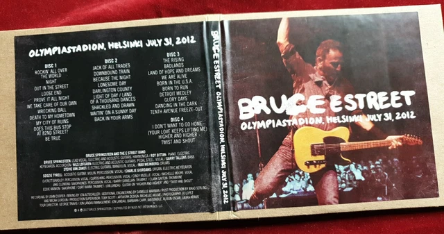 BRUCE SPRINGSTEEN LIVE 7-31-12 Olympiastadion Helinski NUGS OFFICIAL ...