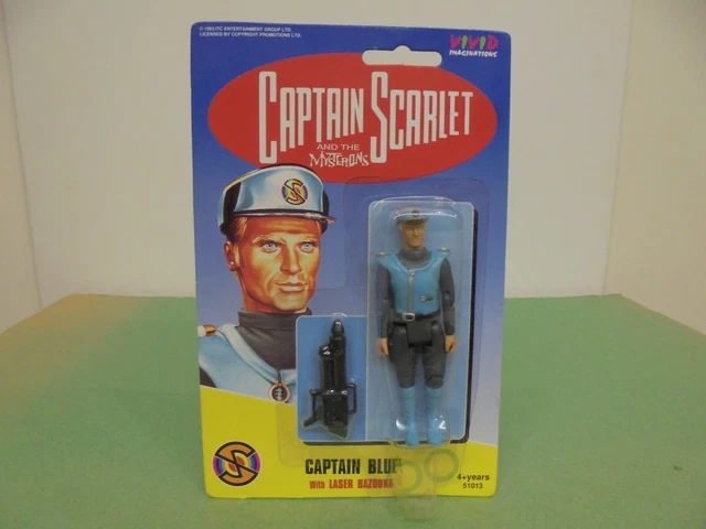 CAPTAIN SCARLET AND The Mysterons - CAPTAIN BLUE - M.O.nr.M.S.C. EUR 34 ...