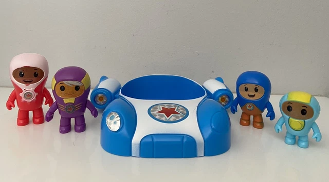 CBEEBIES GO JETTERS Vroomster Xuli Lars Fox Kyan Magazine Figure Toys ...