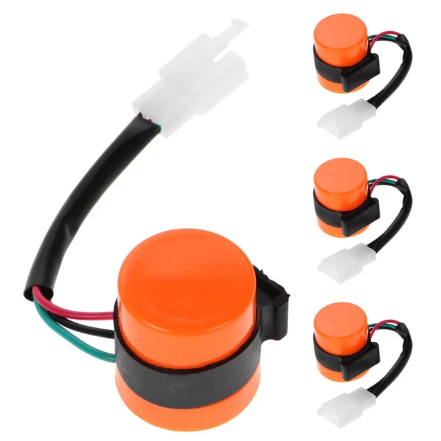 SIGNAL FLASHER RELAY with Buzzer: 3-Pin Turn Indicator for ATV Off-Road ...