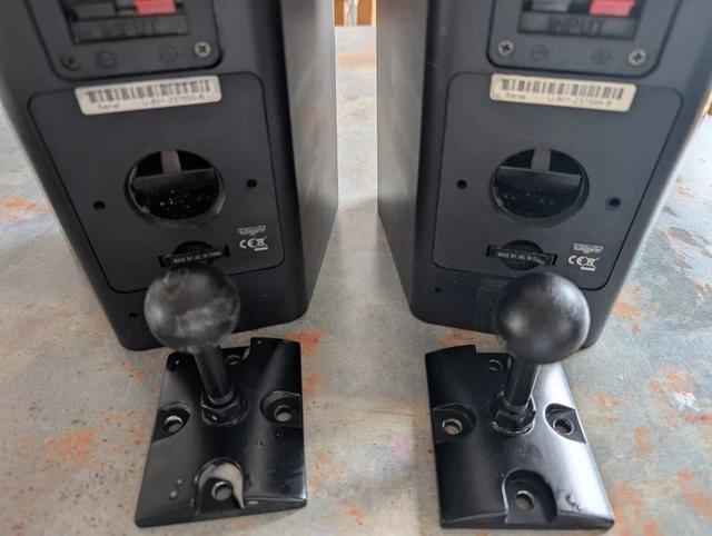 JBL CONTROL 25 Professional Speakers Pair Black With Wall Mounts £83.88 ...