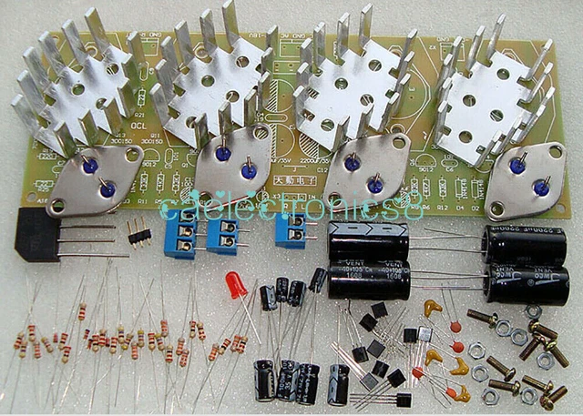 DIY KITS 100W*2 High Power OCL Two Channel Amplifier Board Module Electronic $12.87 - PicClick CA