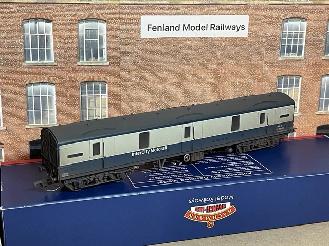 BACHMANN OO GAUGE 39-274 MK1 GUV Coach - Blue Grey Motorail 93326 ...