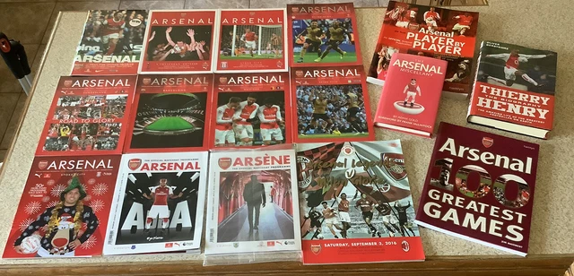 ARSENAL FC MATCH Programmes & Collectors Books All In Exc. Condition £ ...