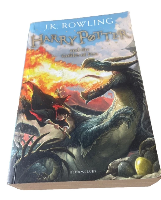 HARRY POTTER AND the Goblet of Fire Paperback Rowling J KBloomsbury EUR ...