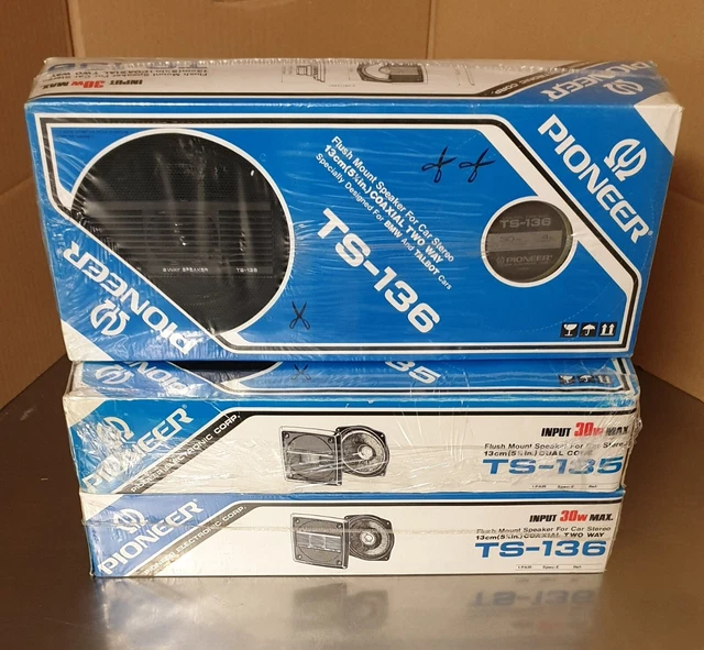 PIONEER 1 SCATOLA Altoparlanti Ts-136 NUOVO Componet Vintage GM Kex kp ...