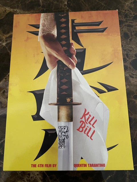 KILL BILL VOL.1 and Vol.2 DVD Collection in special limited cover ...