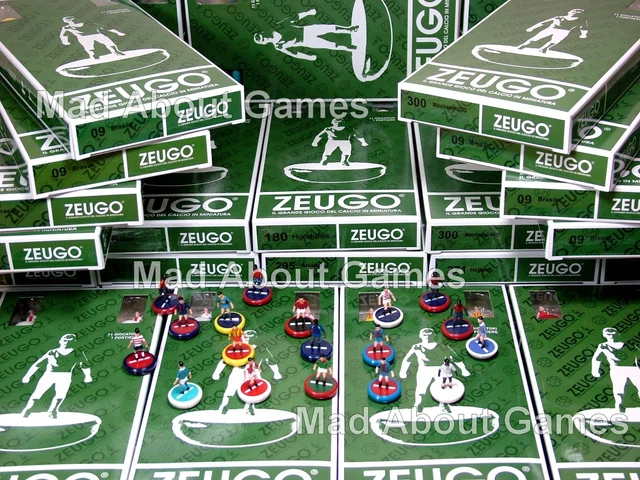 SUBBUTEO TEAMS BY ZEUGO Table Soccer Football Game Miniature Figures ...