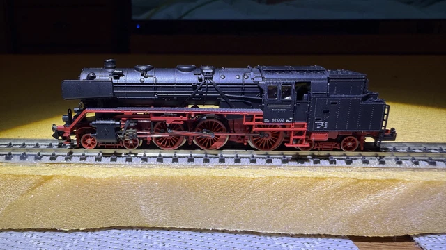 SPUR N FLEISCHMANN 7052 Dampflok BR 62 DB , D&H Digital Decoder -s ...