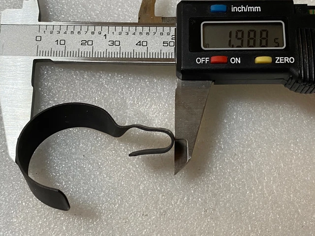 HARLEY VL RL DL Servicar Oiler Control Cable Timer Wire Clip 1930-33 ...