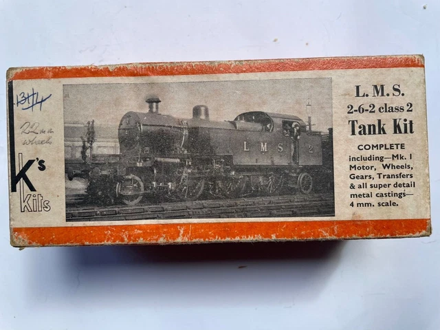 LMS BR FOWLER 2-6-2T whitemetal kit loco 4mm part built £36.00 ...