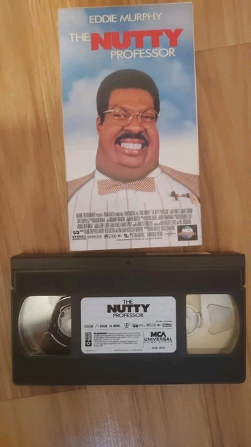 THE NUTTY PROFESSOR VHS VCR Video 1996 Eddie Murphy PG-13 Comedy £3.56 ...