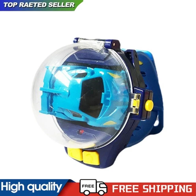 MINI REMOTE CONTROL 2.4G Wrist Watch Racing Car 4CH RC Vehicle Toys ...