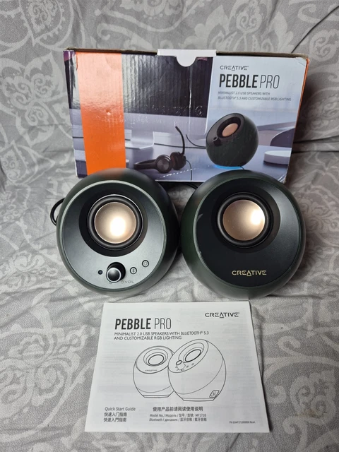 CREATIVE PEBBLE PRO 2.0 USB-C Computer Speakers with Bluetooth 5.3 ...