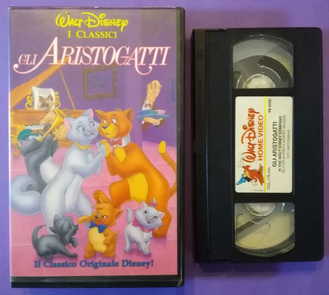 VHS GLI ARISTOGATTI Film Cartoni Animati Walt Disney Classici ... VHS GLI ARISTOGATTI Film Cartoni Animati Walt Disney Classici ...