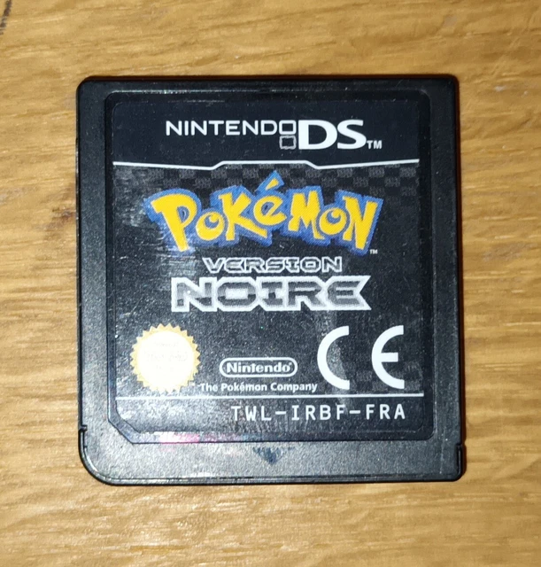 POKEMON POKÉMON VERSION Noire Nintendo DS FRA Officiel Cartouche Seule ...