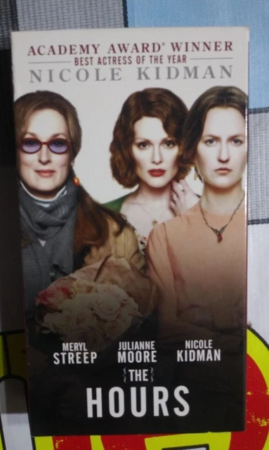 VHS TAPE. - The Hours - Meryl Streep Julianne Moore Nicole Kidman Movie ...