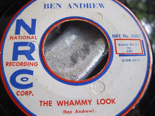 RARE ROCKABILLY 45 : Ben Andrew ~ The Whammy Look ~ No CNRC 5007 EUR 16 ...