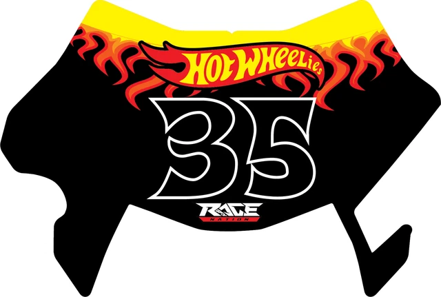 SURRON ULTRA BEE Front Number plate board Custom Sticker Graphic Thick ...