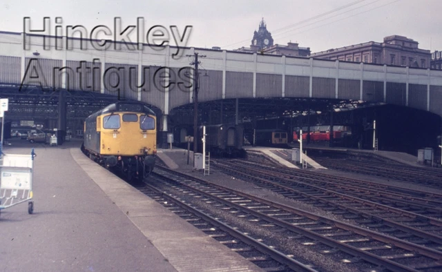 35MM SLIDE BR British Rail Diesel Loco Class 27 No 202 Edinburgh 1970's ...