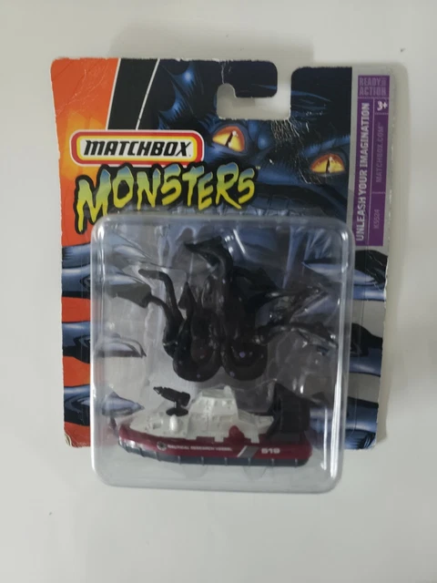 MATCHBOX MONSTERS HOVERCRAFT Vs Sea Monster 1990s Vintage Toys Mattel ...