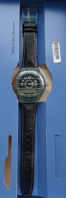 VINTAGE SWATCH 'THE Beep' Numeric Pager Watch £15.00 - PicClick UK