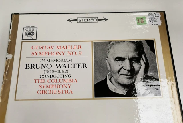 GUSTAV MAHLER BRUNO Walter Conducting The Columbia Symphony Orchestra Box LP #Go EUR 3,50 ...