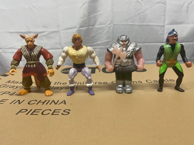 LOT DE FIGURINES maîtres de l'univers motu knock off et bootleg rare he ...