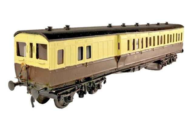 ROXEY MOULDINGS OO GWR Clifton Down Driving Trailer Coach Kit Assembled ...