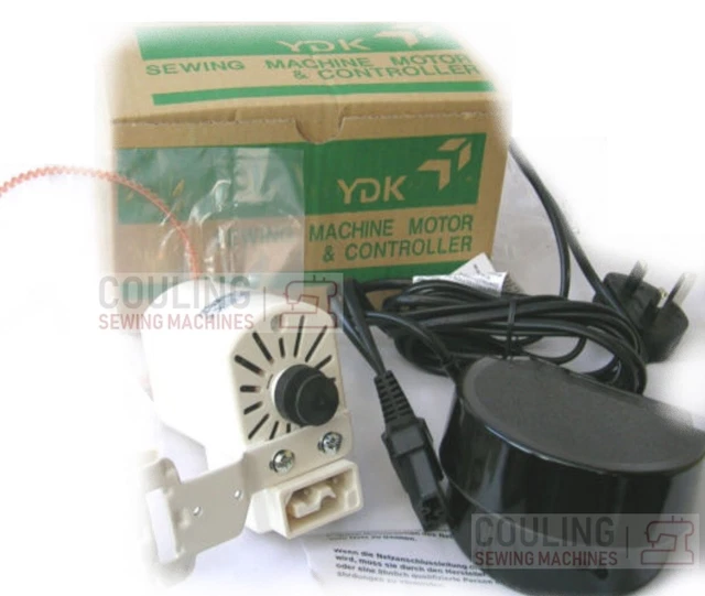 YDK UNIVERSAL SEWING Machine Motor & Foot Control/Pedal Fits Old Singer ...