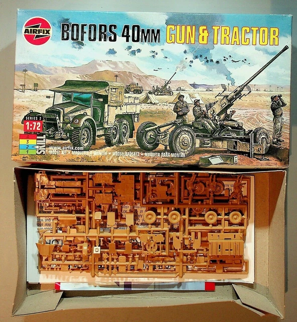 BOFORS 40 MM GUN & TRACTOR - 1/72 – AIRFIX EUR 12,00 - PicClick FR