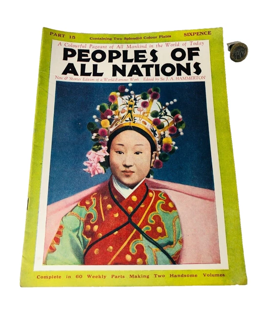 MAGAZINE PEOPLES OF all Nations Part 15 Vintage Mag ra £7.80 - PicClick UK