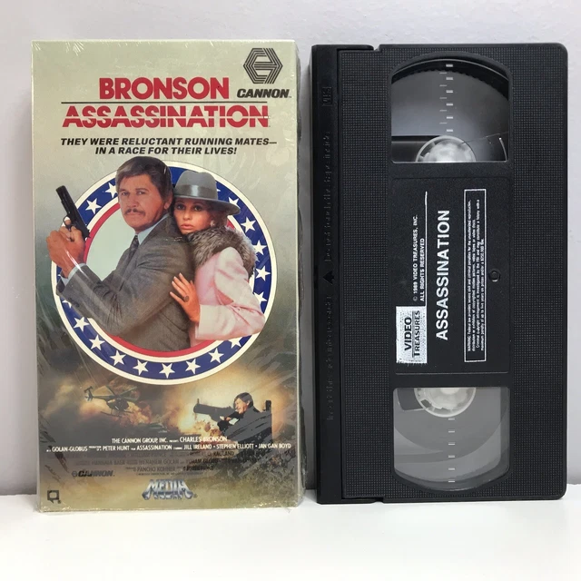 ASSASSINATION VHS VIDEO Tape Charles Bronson Classic 80s Action Movie ...