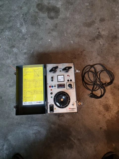 MEGGER CSU600AT HIGH-CURRENT Supply Units £3,511.20 - PicClick UK