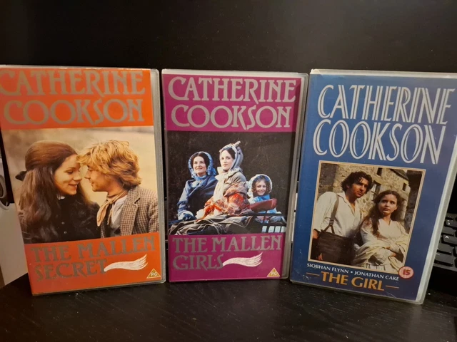 3 CATHERINE COOKSON VHS Tapes The Mallen Secret The Mallen Girls The ...