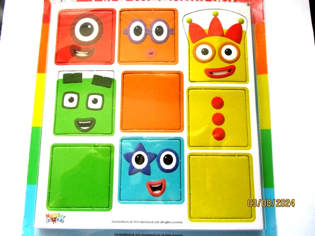 NUMBER BLOCKS FROM magazine #25 Numberblocks 1-5 Magnets set (no ...