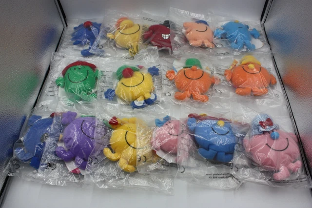 MCDONALD'S HAPPY MEAL Soft Toy Mr Men Little Miss 1999 Unopened Plush ...