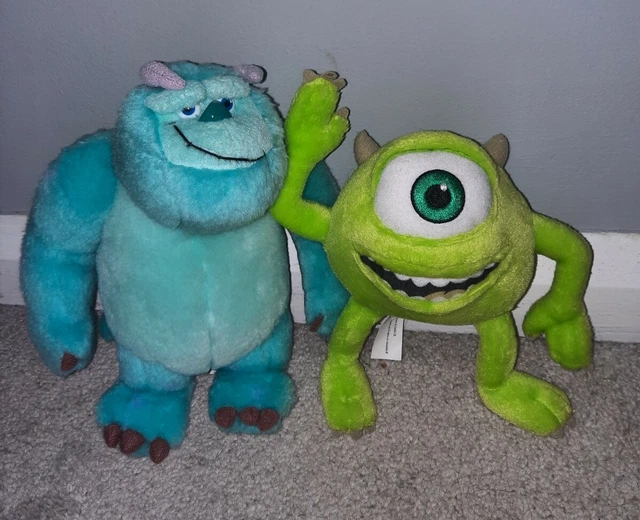 DISNEY MONSTERS, INC. Sully And Mike Plush Toys Duo Bundle £15.00 ...