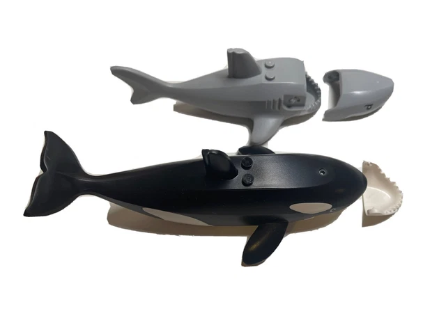LEGO ANIMALS KILLER Whale Orca And Great White Shark From Sets 60379 ...
