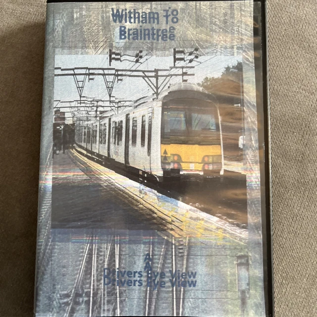 A DRIVERS EYE View, Witham To Braintree, Cab Rides, Class 321 Electric ...